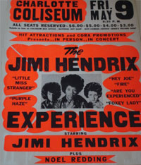Jimi Hendrix Boxing Style Concert Posters - Classic Posters