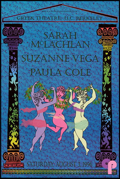 Greek Theater UC Berkeley 8/3/96 - BGP-150 - Classic Posters