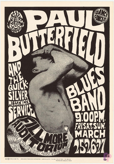 Fillmore Auditorium 3/25-27/66 - FD-3 - Classic Posters