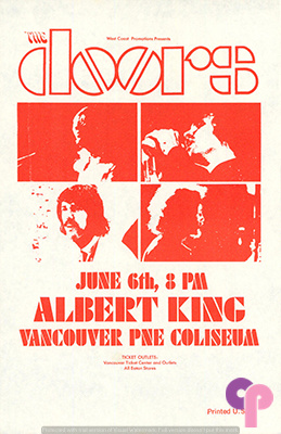 PNE Coliseum, Vancouver, BC 6/6/70 - MSO-PNE.1970.06.06 - Classic Posters