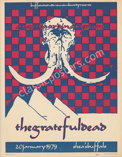 Shea's Performing Art Center, Buffalo, New York 1/20/79 - AOR 4.230 ...